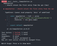SwC - Mocking asynchronous functions with Jest